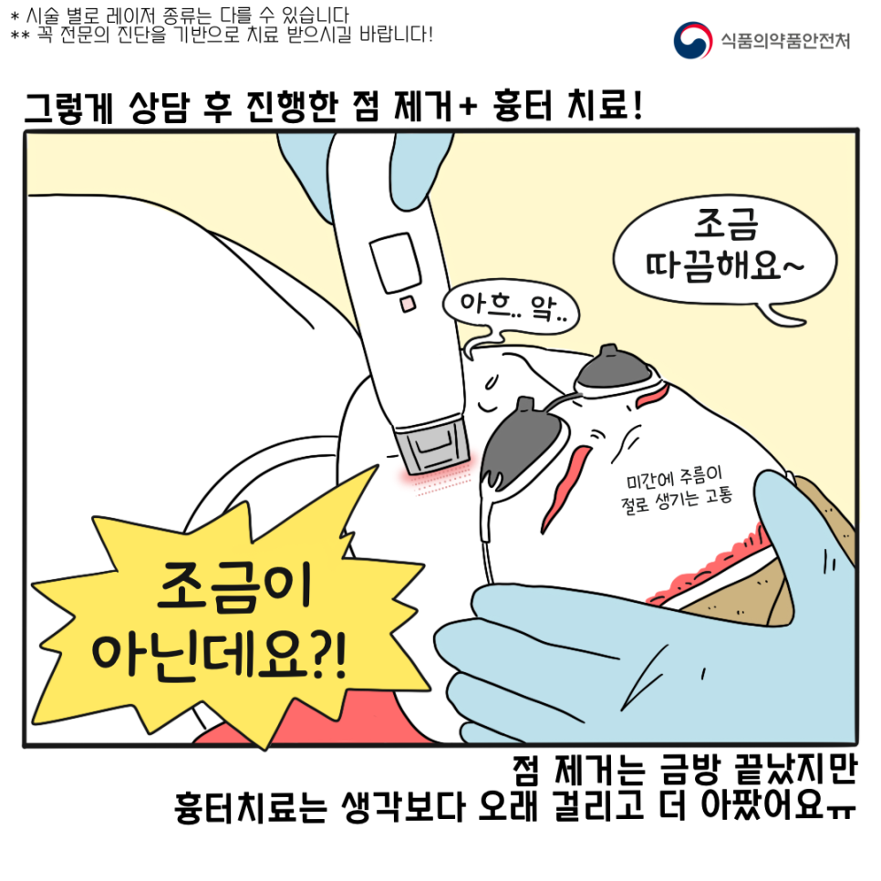 [웹툰] [직딩의 일상] 50화. 피부레이저 시술을 받았어요 ('21.7.28. 게재) | 혁신24 - 정부혁신 홈페이지 >